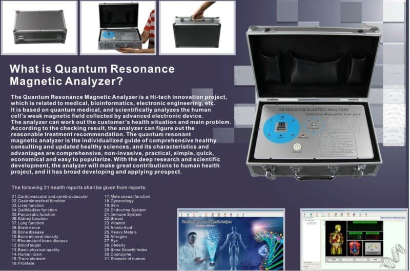 Quantum Resonance - MAIKONG Quantum Resonance Magnetic Analyzer