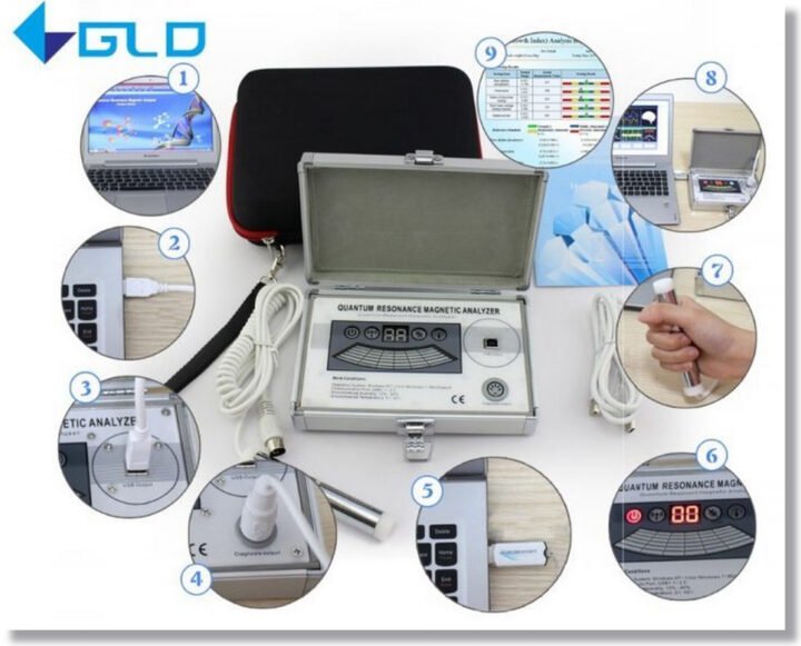 2025 Healthy Quantum Body Analyzer Magnetic Resonance Massage Therapy ...